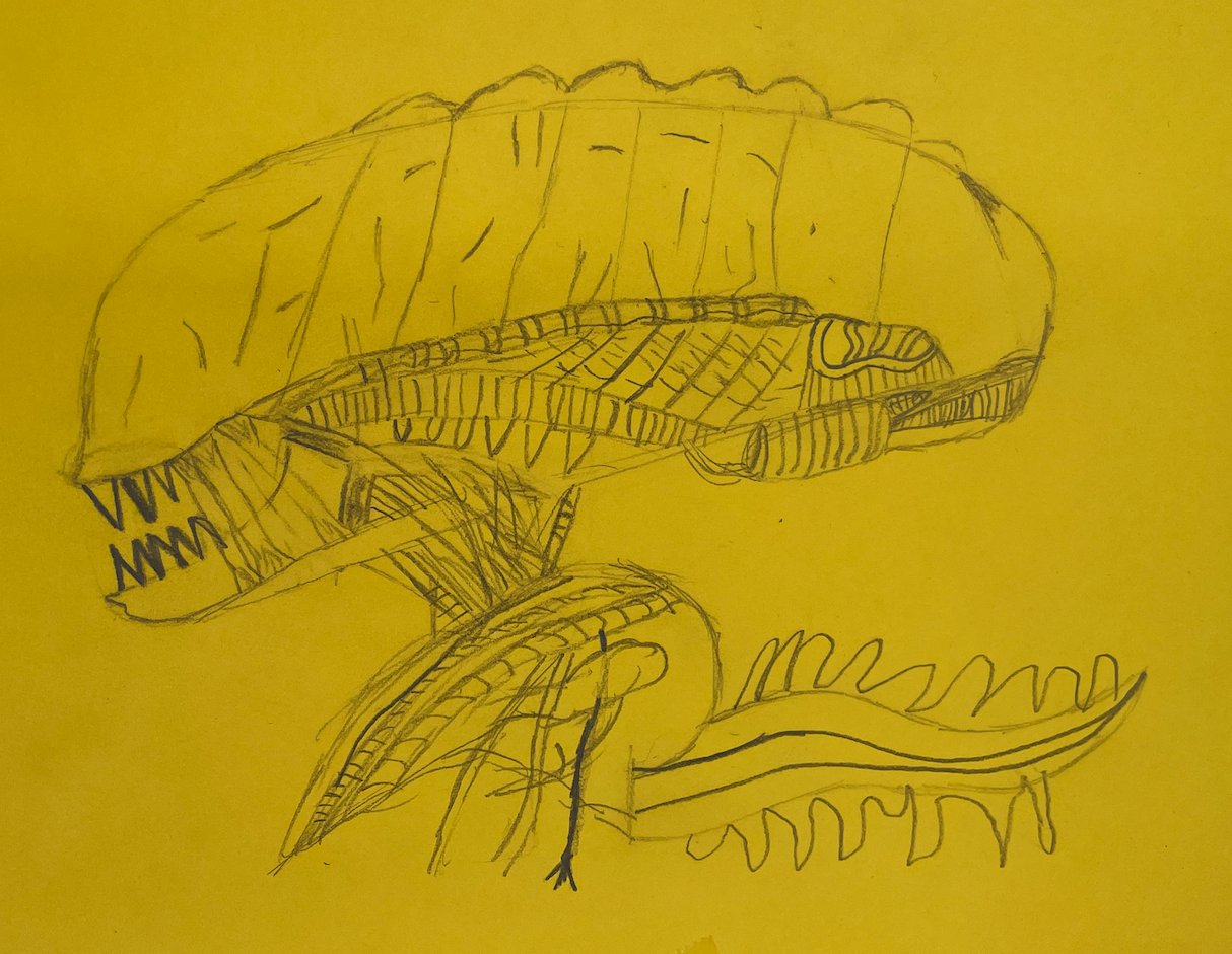 Scary Aliens Drawings