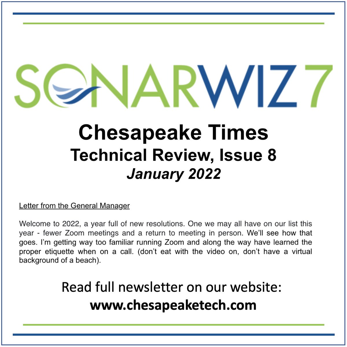 Chesapeake Technology, Inc (@SonarWiz) | Twitter