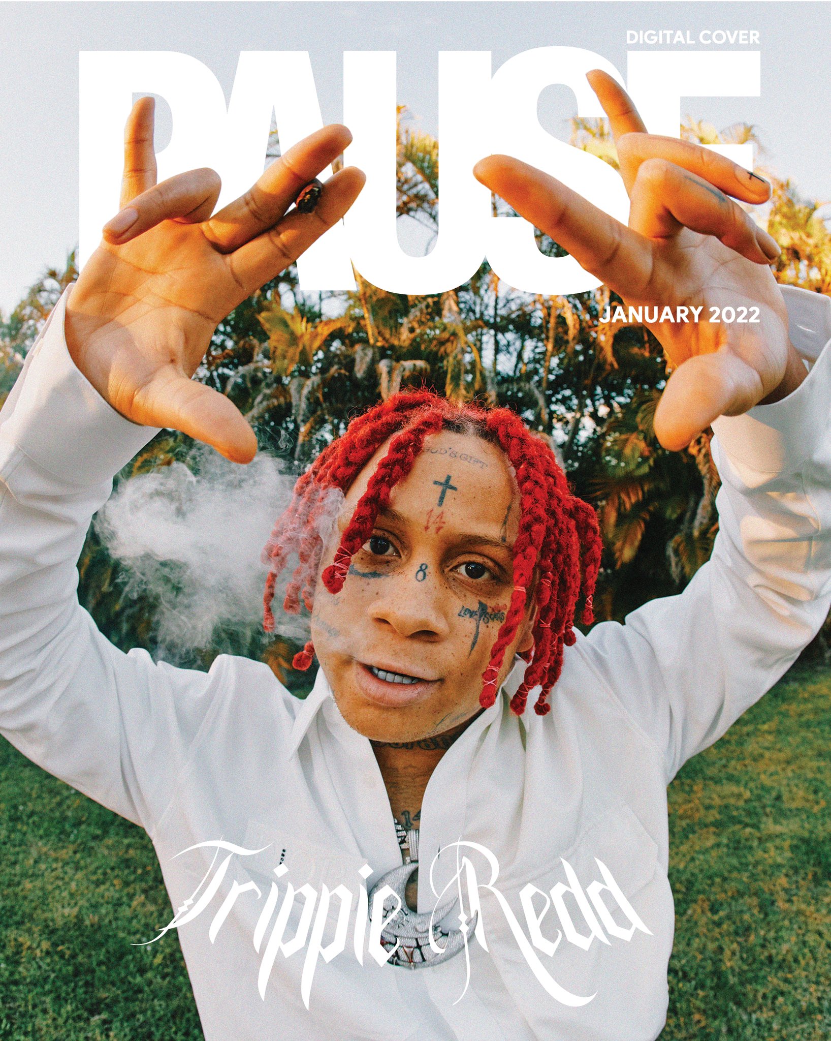 Trippie Redd On Twitter Pause Magazine Digital Cover🤍