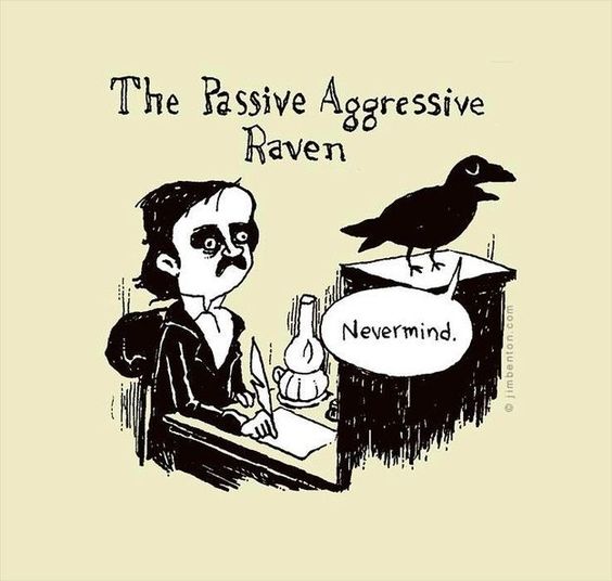 Edgar Allan Poe Funny Comic