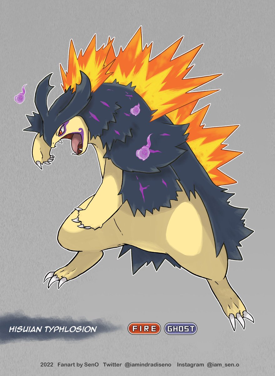 Shiny Mega Typhlosion
