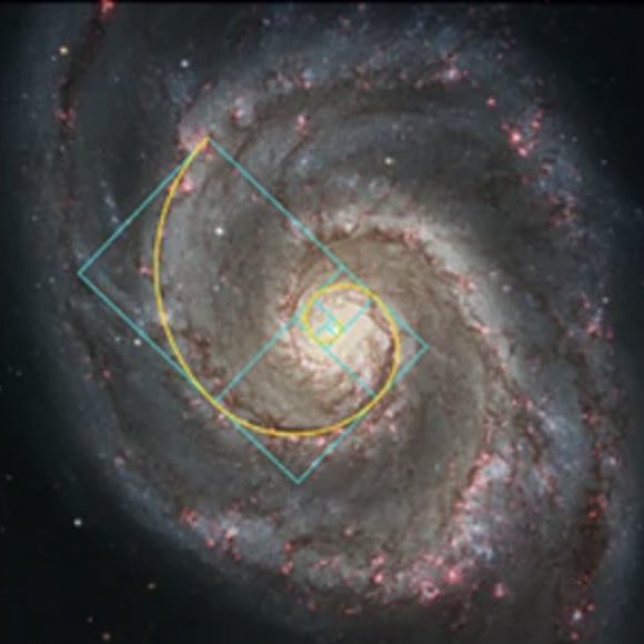 Fibonacci Spirals In Space