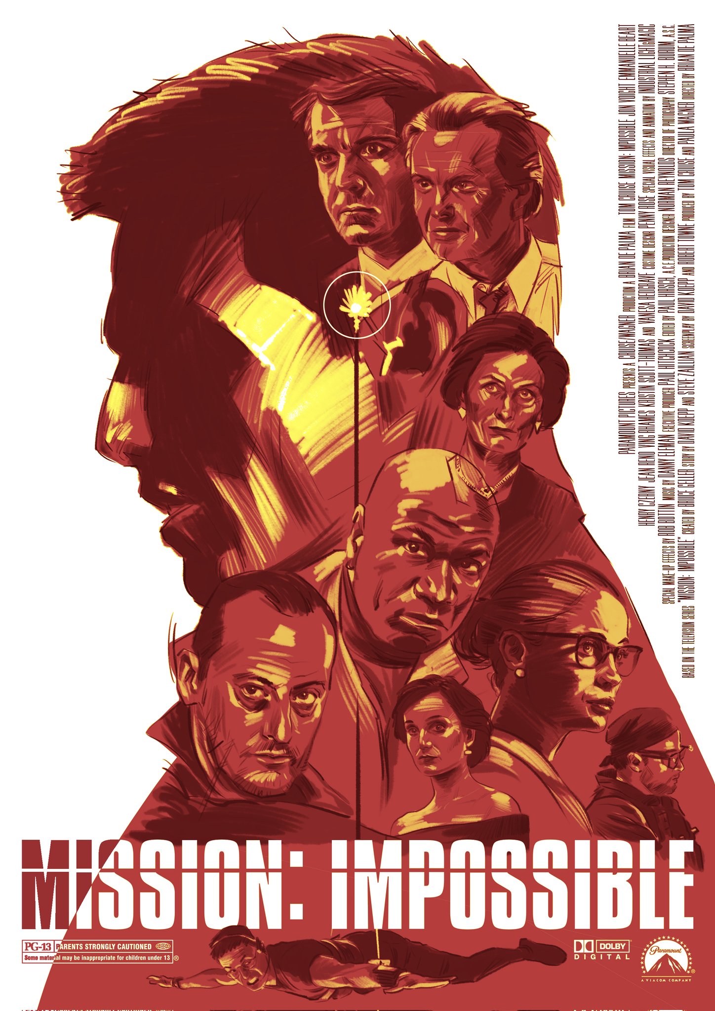 Mission Impossible 1996 Poster