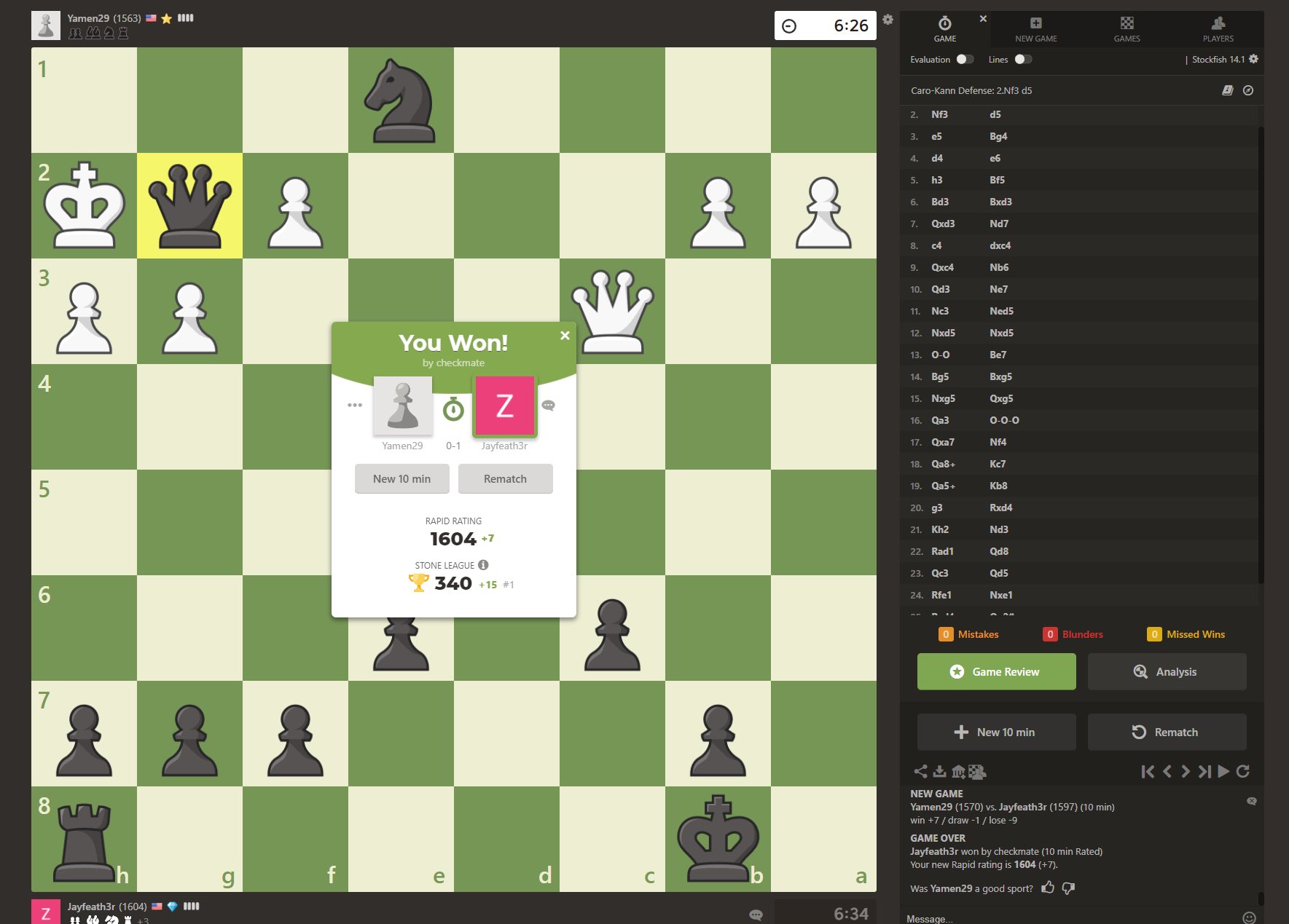 Jayfeath3r on Twitter: "1600分了！ 我也有一级棋士水平了哼哼哼～～～ https://t.co/mGJng7f8Jk" / Twitter