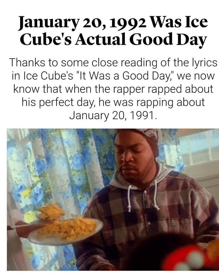 It Was A Good Day Ice Cube Meme