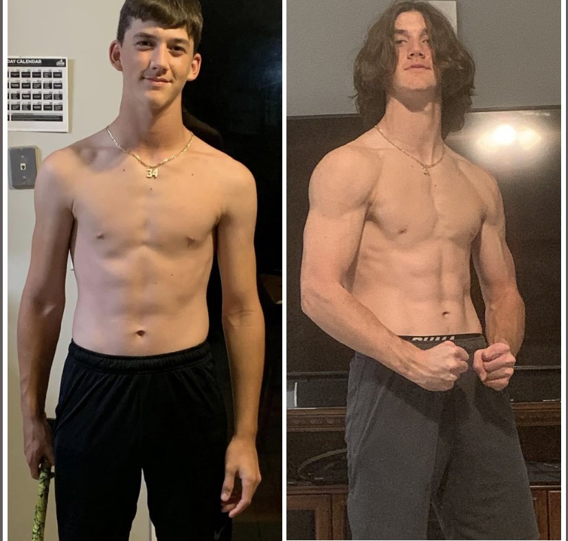 Ectomorph Transformation 1 Year
