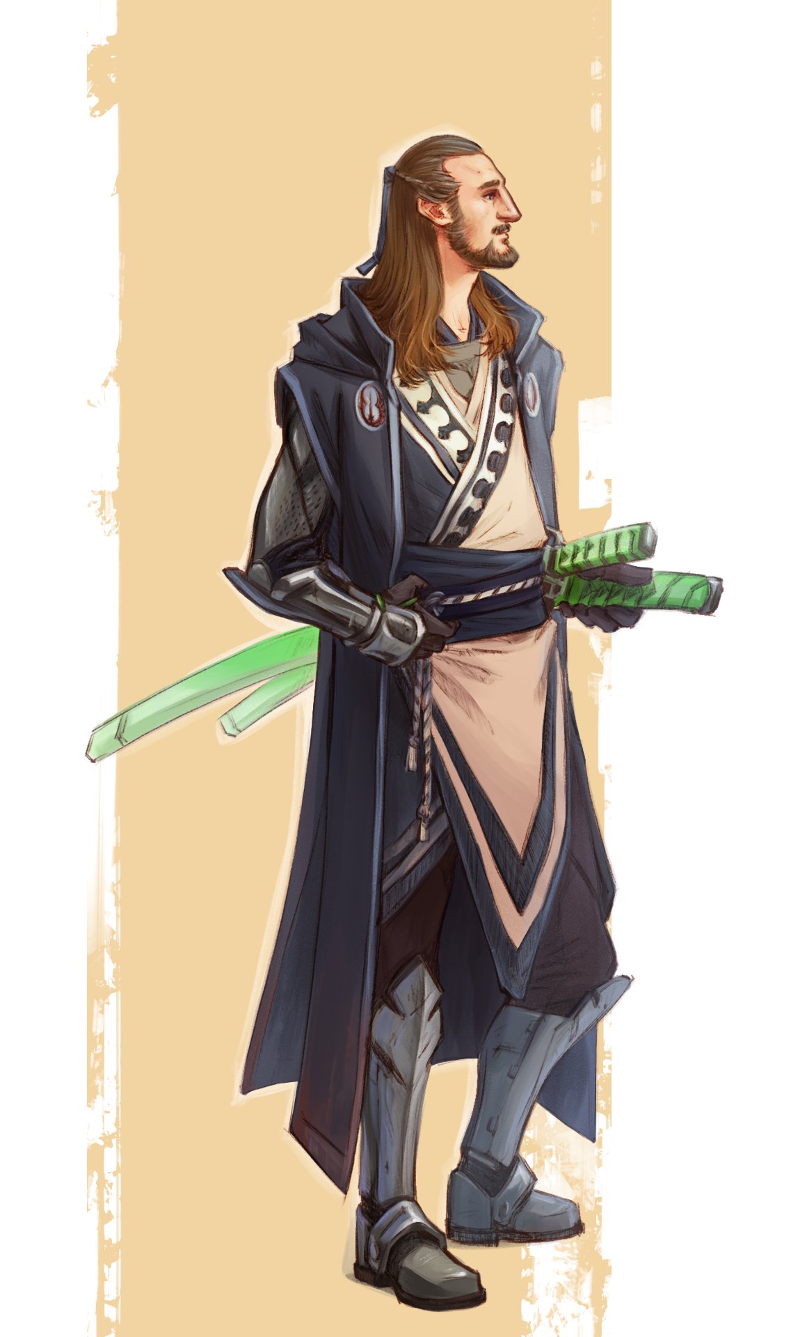 Japanese Wizard Concept Art