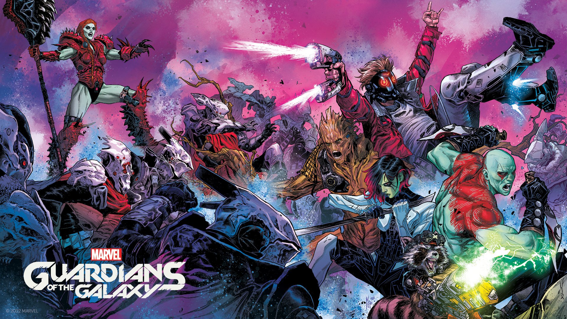 Guardians Of The Galaxy Comic Book Wallpaper