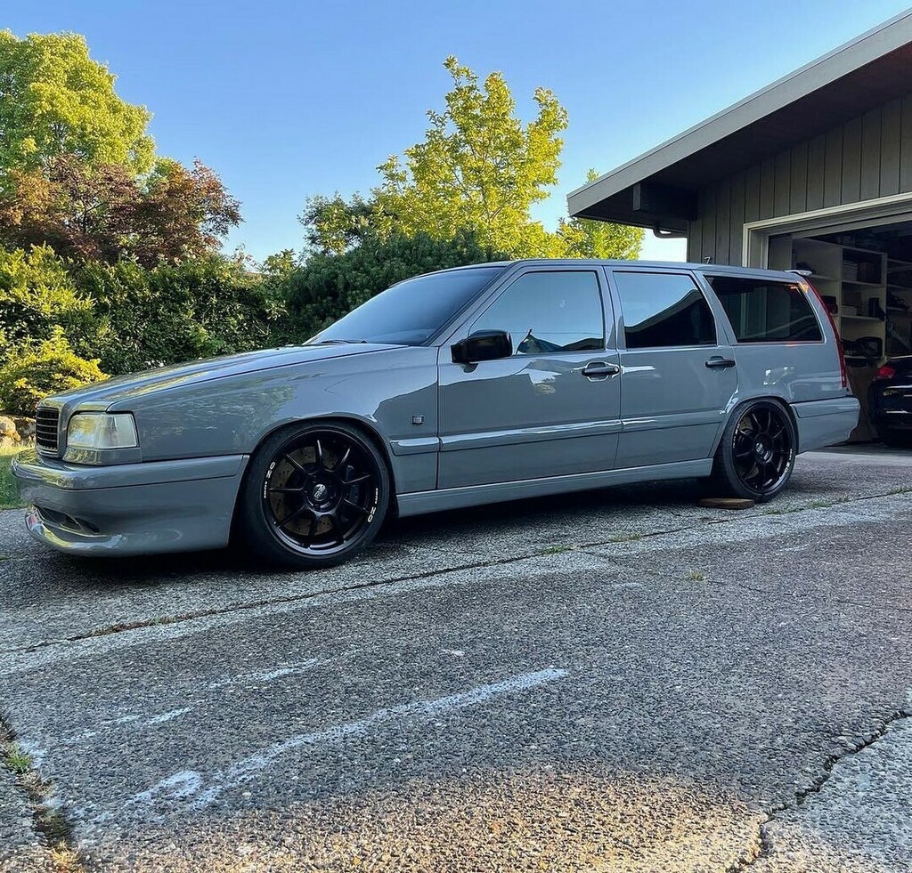 Slammed Volvo Wagon