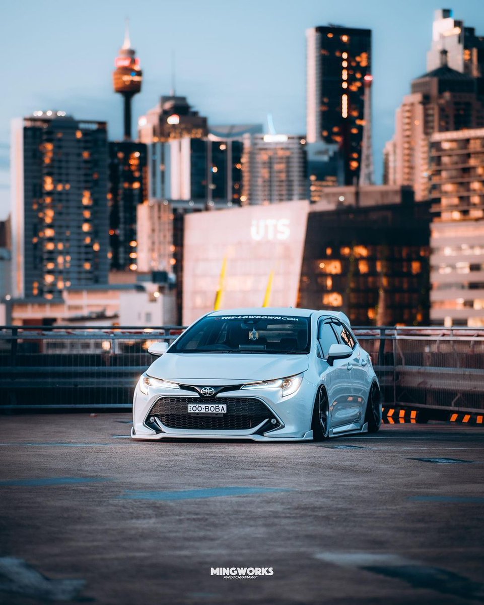 Stanced Toyota Corolla