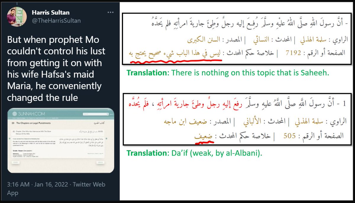 [Thread] The funny thing is that the confidence of ex-Muslim apologists ...