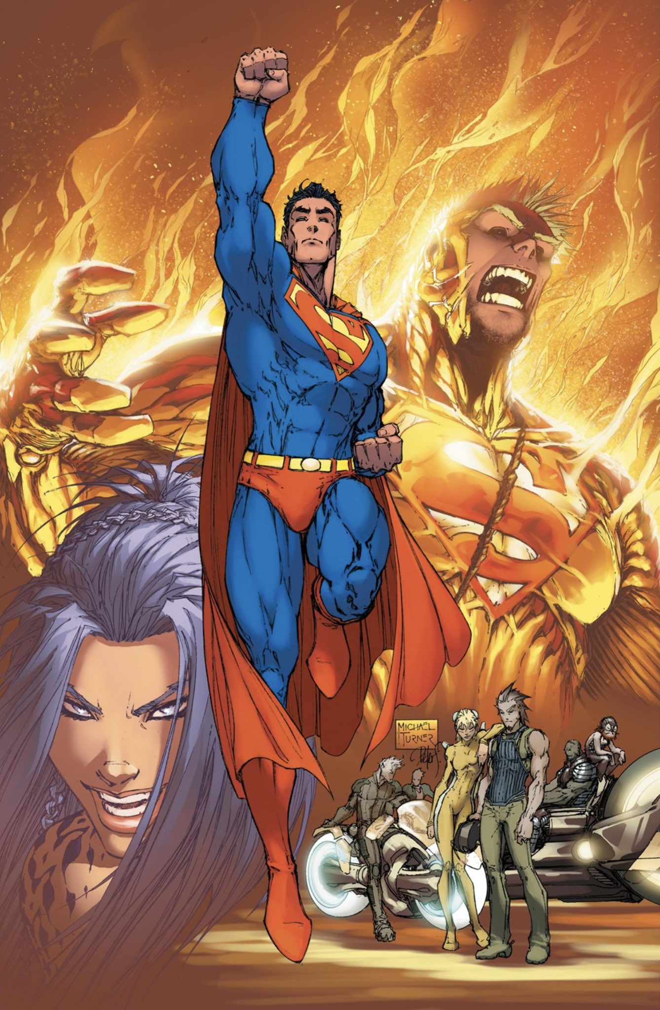 Superman Godfall Art