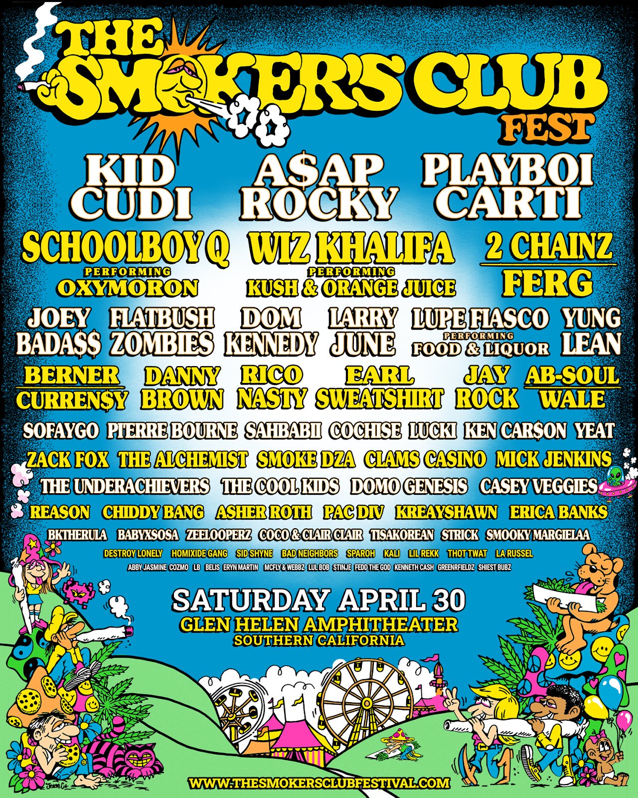 Schoolboy Q Asap Rocky Danny Brown