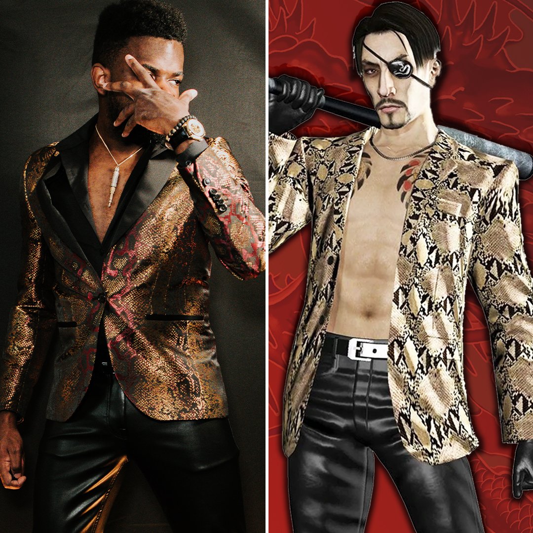 Yakuza Suit Style READY STOCK】 Chocobo Studio Yakuza Suit Goro