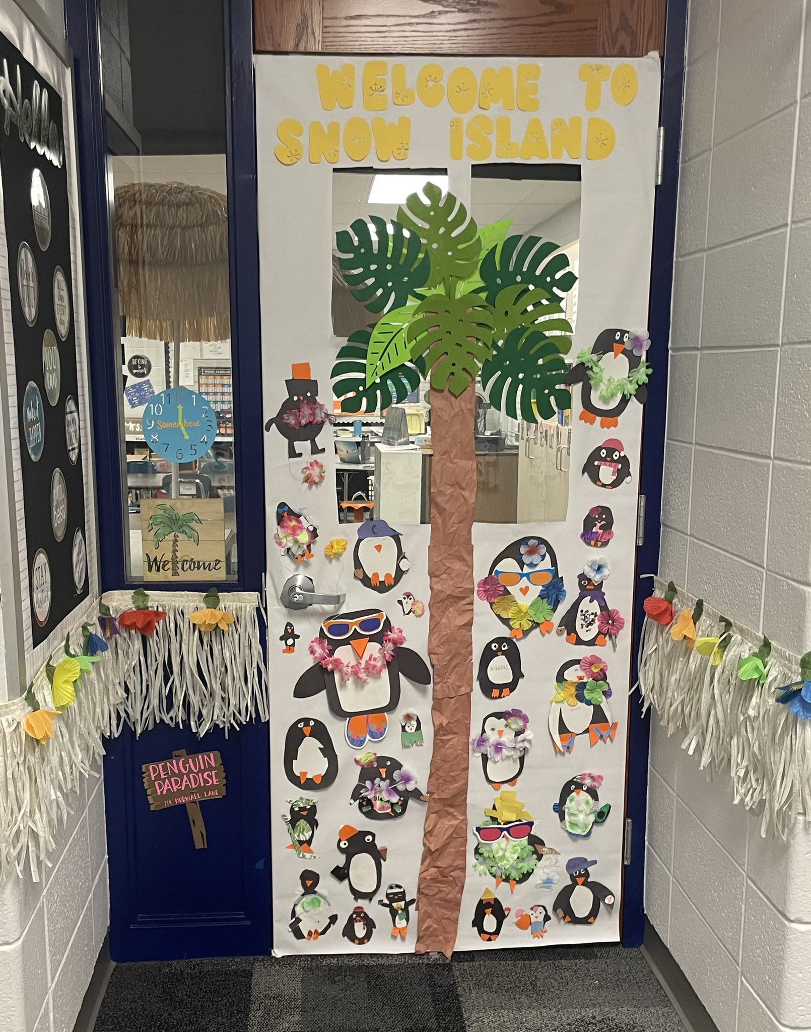 Penguin Classroom Door Decorations
