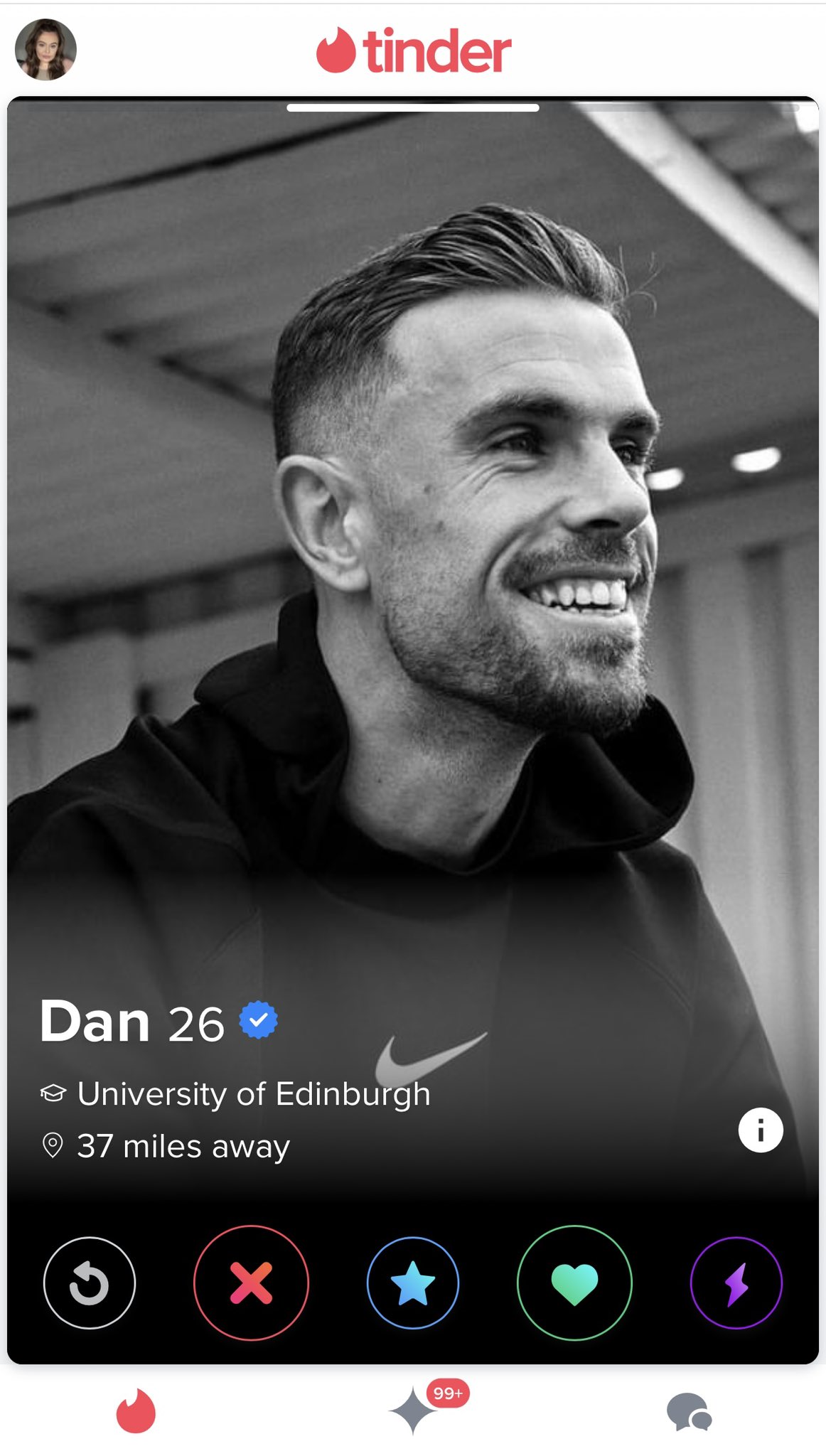 Hattie Rowe on Twitter: "Okay well this is my favourite tinder interaction of all time, cheers ...