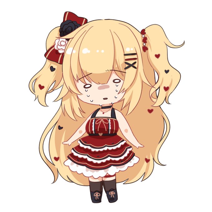 「akai haato official alternate hairstyle」Fan Art(Popular)｜2pages