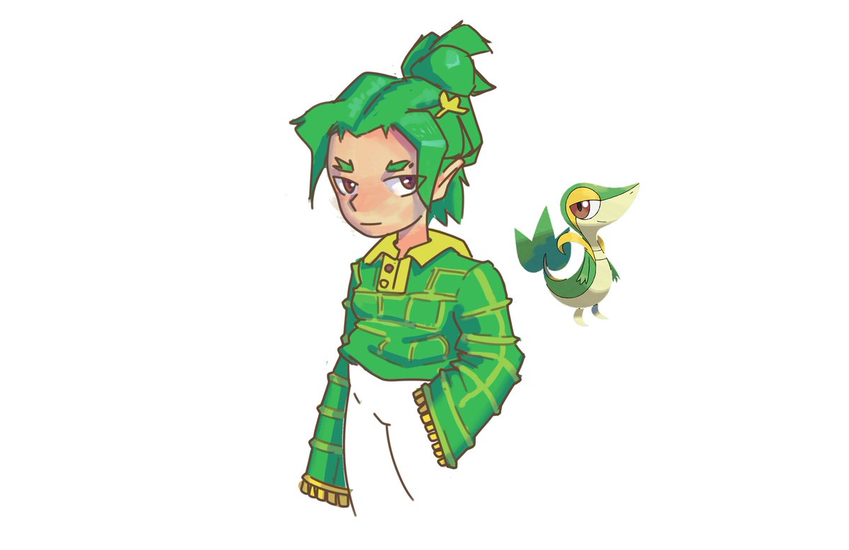 Pokemon Snivy Human
