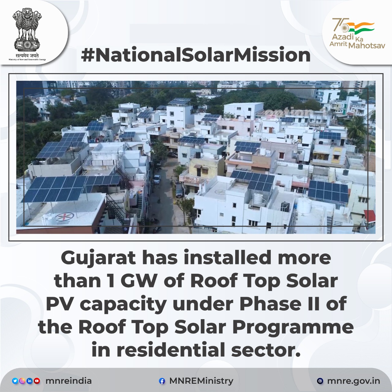 Ministry of New and Renewable Energy (MNRE) on Twitter: "In line with the #NationalSolarMission ...