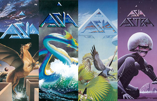 Asia Band Album Covers