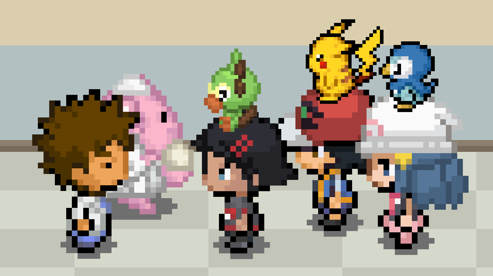 Pokemon Brock And Tracey