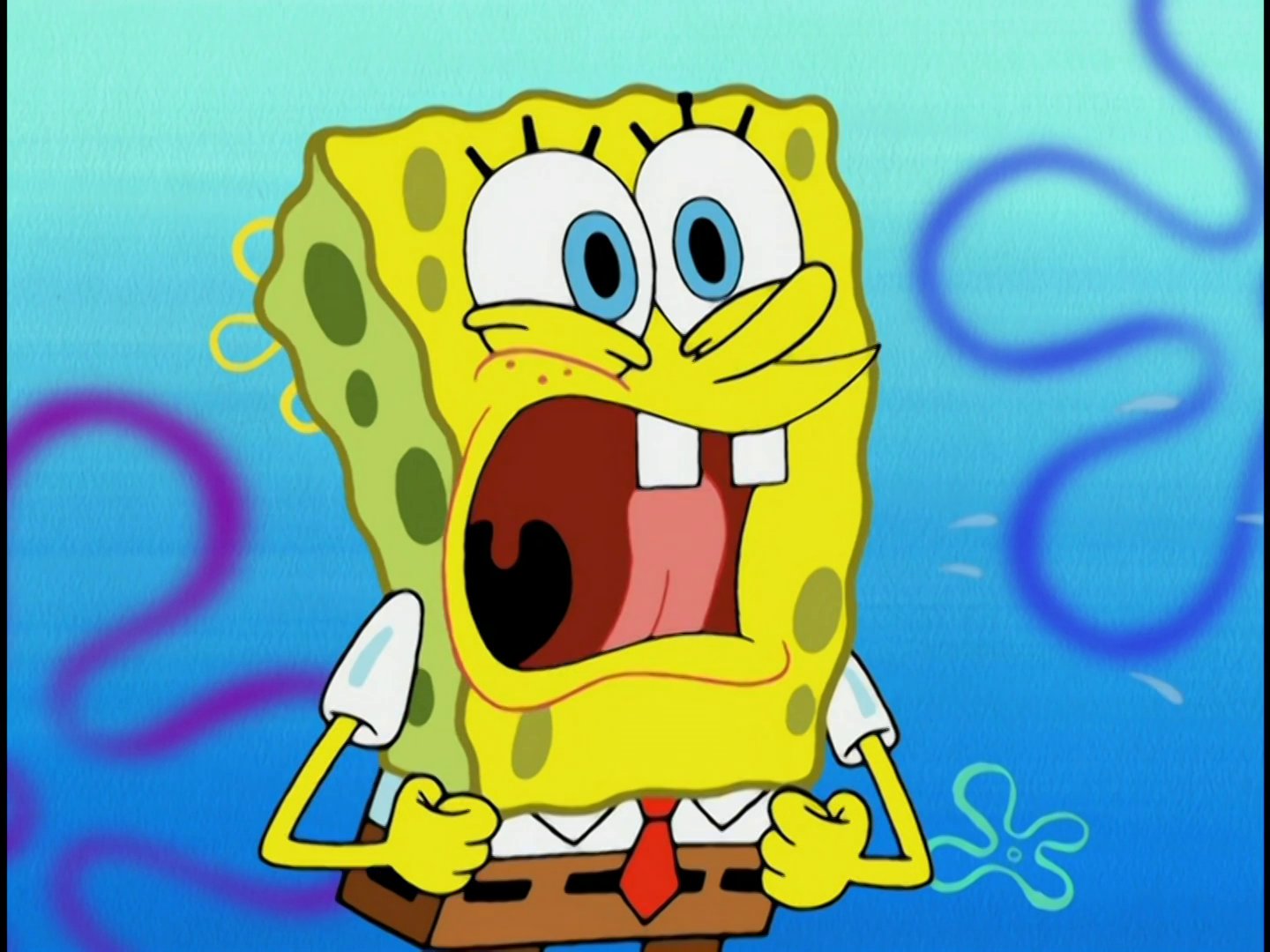 Spongebob Scared Face