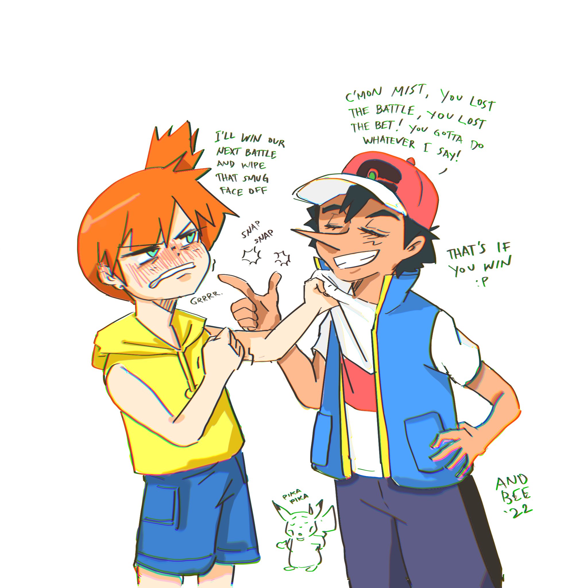 Pokemon Body Swap Ash