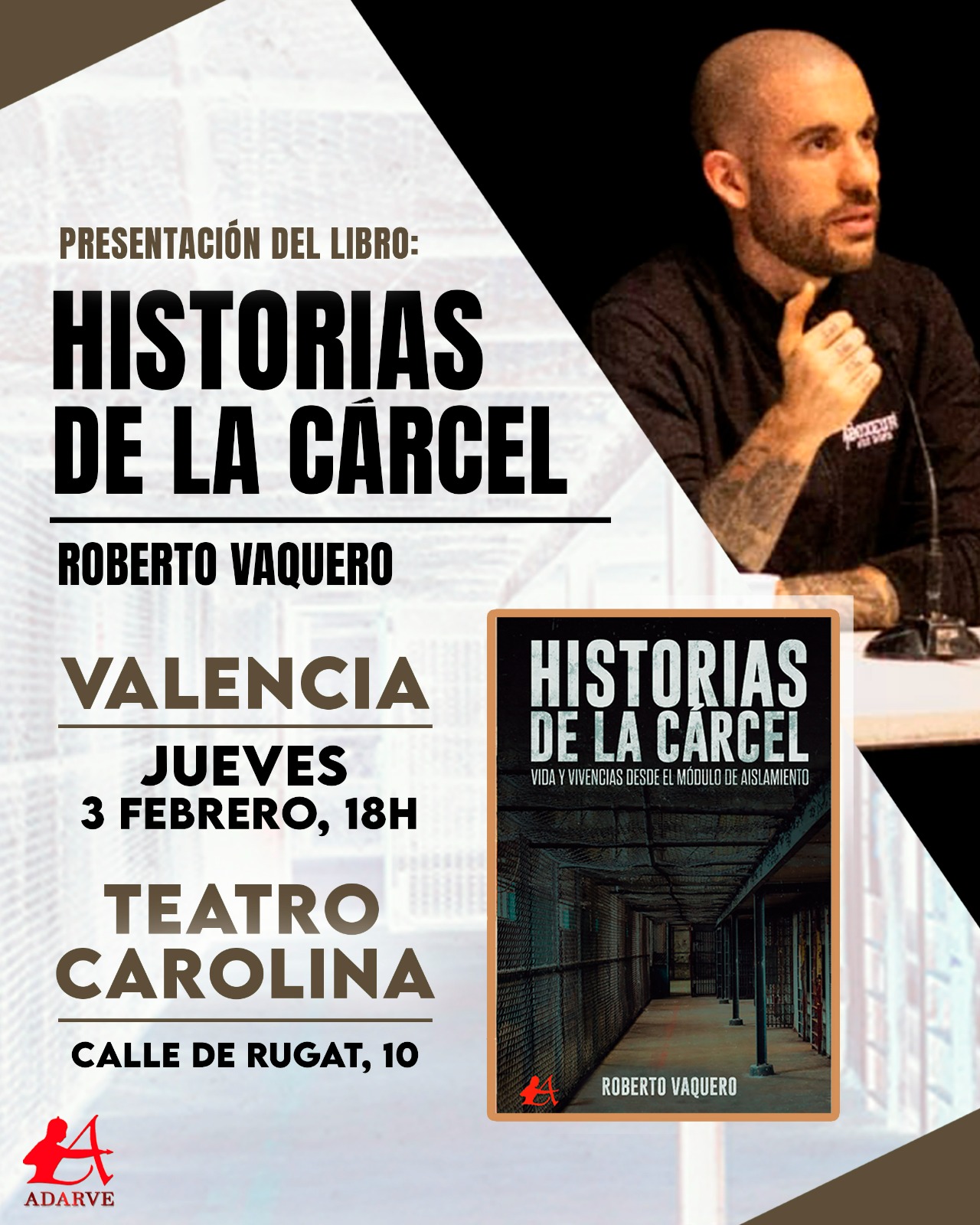 Roberto Vaquero on Twitter: "Tengo el placer de anunciaros la primera presentación que haré de ...