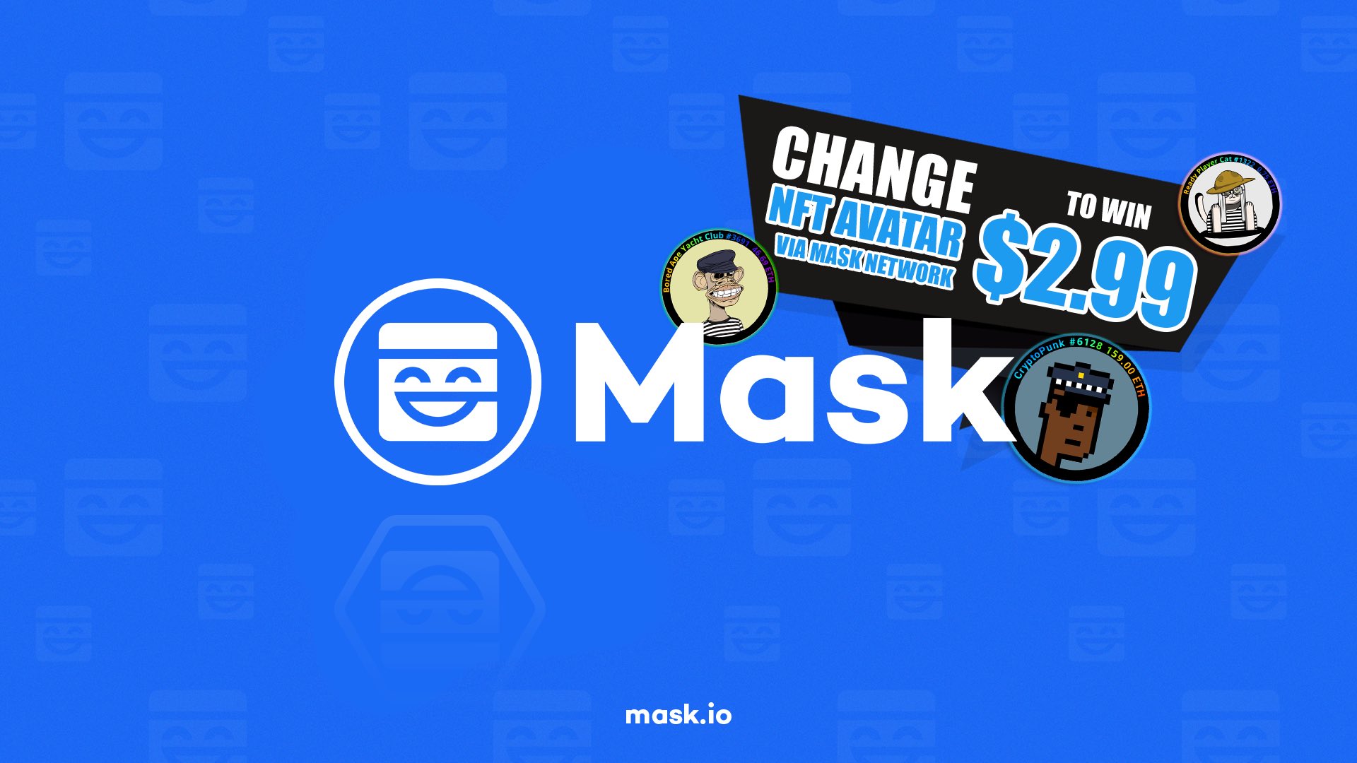 Mask Network (Bridge to Web3 @Mask.io) on Twitter: "2/2 🙌How to participate: 1. Use Mask to set ...