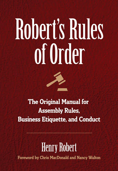 Roberts Rules Of Order Download Free Book Pdf