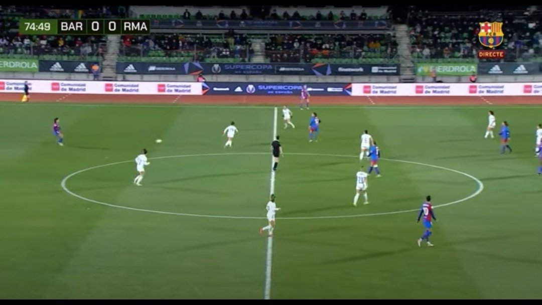 Un poco del Barça vs Real Madrid en la Supercopa: 👇🏼 - Thread from Aina ...