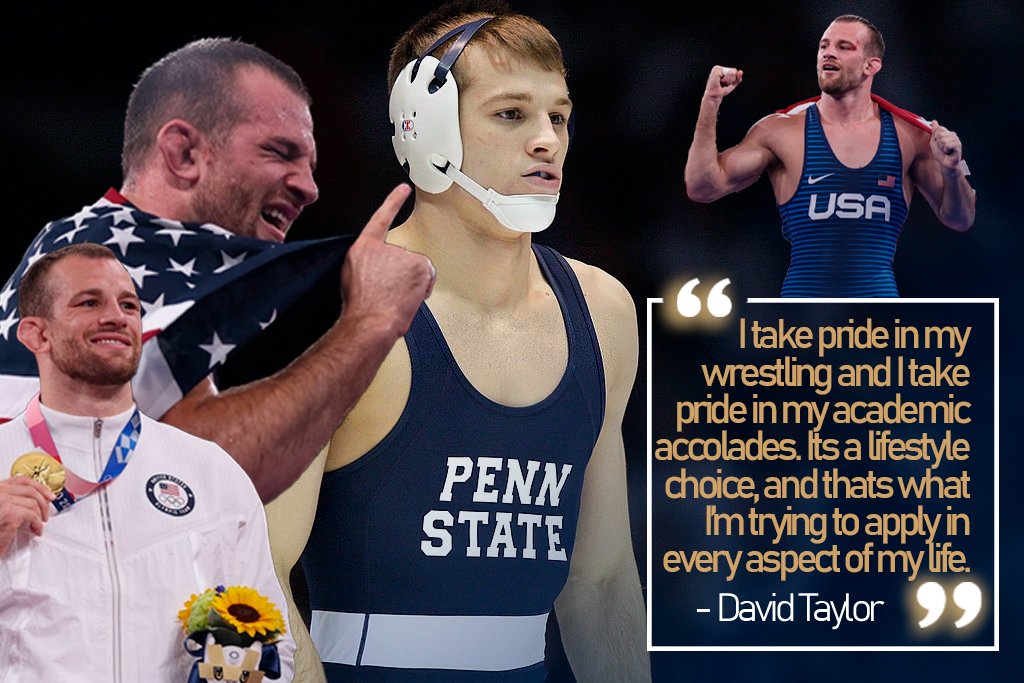 Wrestler David Taylor Penn State
