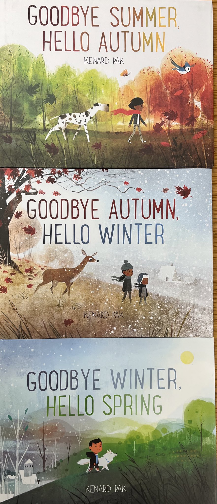 Hello Winter Goodbye Summer