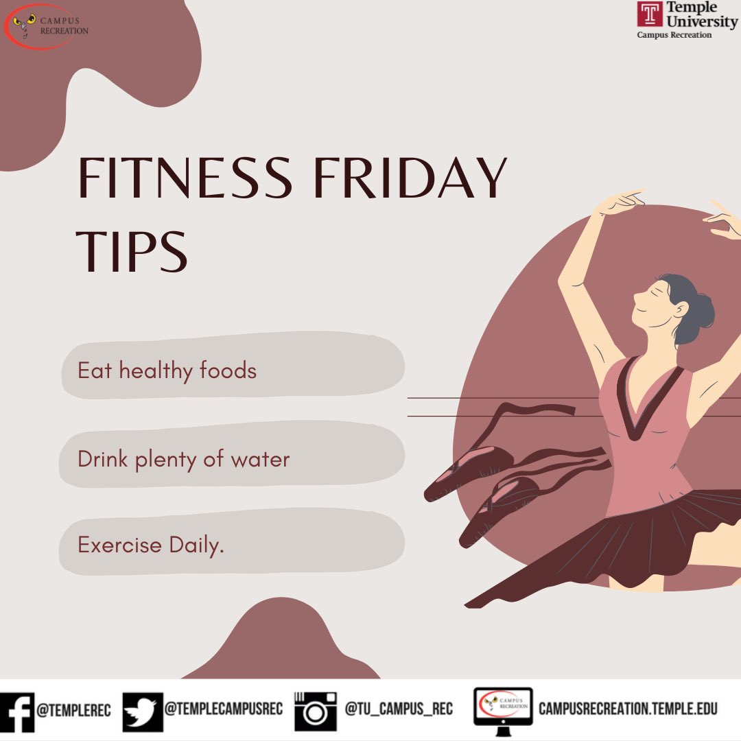 Fitness Friday Tips