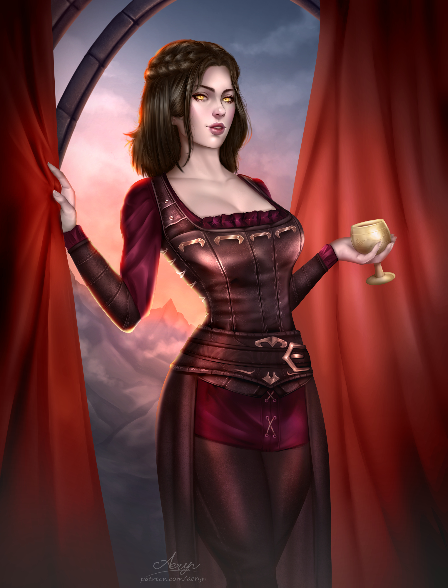 Skyrim Serana Deviantart