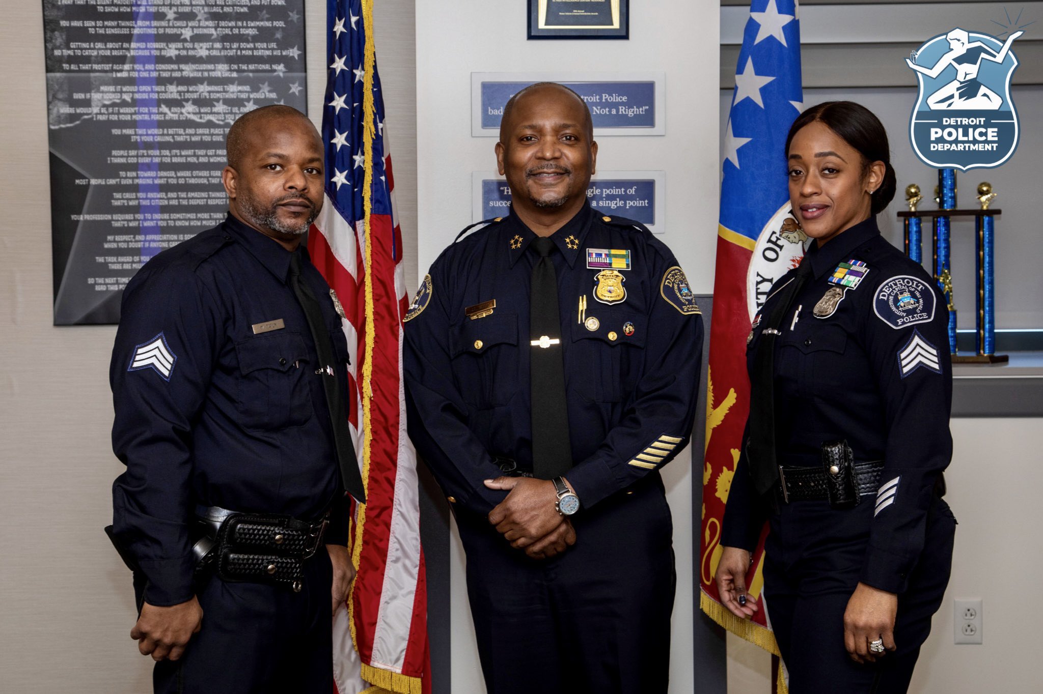 Police Department Sergeant Rank Union City Police Promote Two To Their