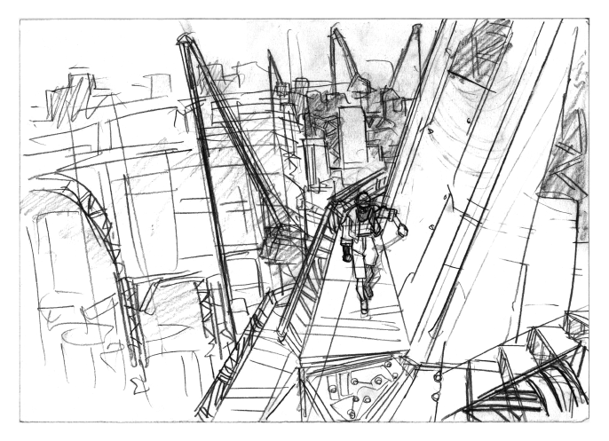 「Some Rough Layouts from Uru in Blue / Aoki Uru (蒼きウル) 」Grardoxの漫画