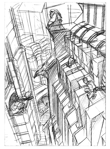 「Some Rough Layouts from Uru in Blue / Aoki Uru (蒼きウル) 」Grardoxの漫画