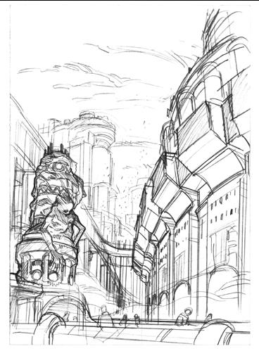 「Some Rough Layouts from Uru in Blue / Aoki Uru (蒼きウル) 」Grardoxの漫画