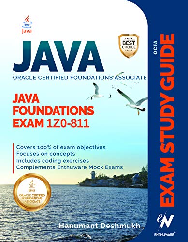 '[PDF] DOWNLOAD FREE' OCFA Java Foundations Exam Fundamentals 1Z0-811: Study guide for Oracle ...
