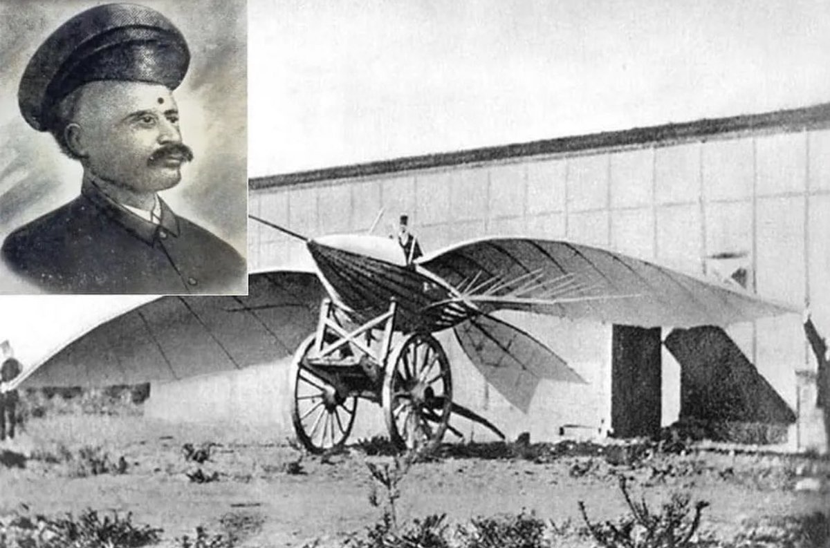 An Indian "Shivkar Bapuji Talpade" Who Invented the first Airplane "MARUTSAKHA" Before the ...