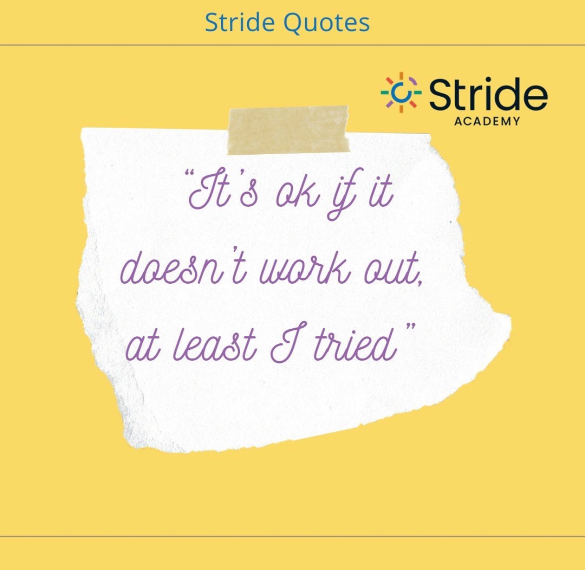 Stride Academy (@AcademyStride) | Twitter