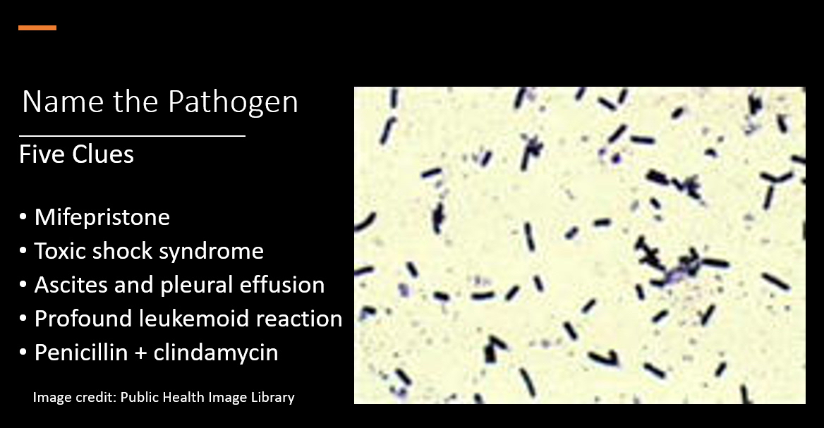 Weekend Digest Name the pathogen Five clues 1. #Mifepristone 2. Toxic # ...