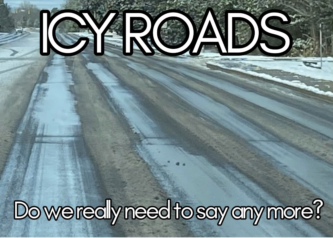 Ice Roads Memes These Icy Roads, Y'all... Stay Home And Stay Safe ...