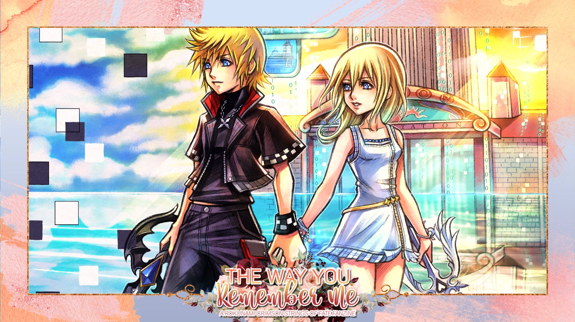 Kingdom Hearts Namine And Roxas
