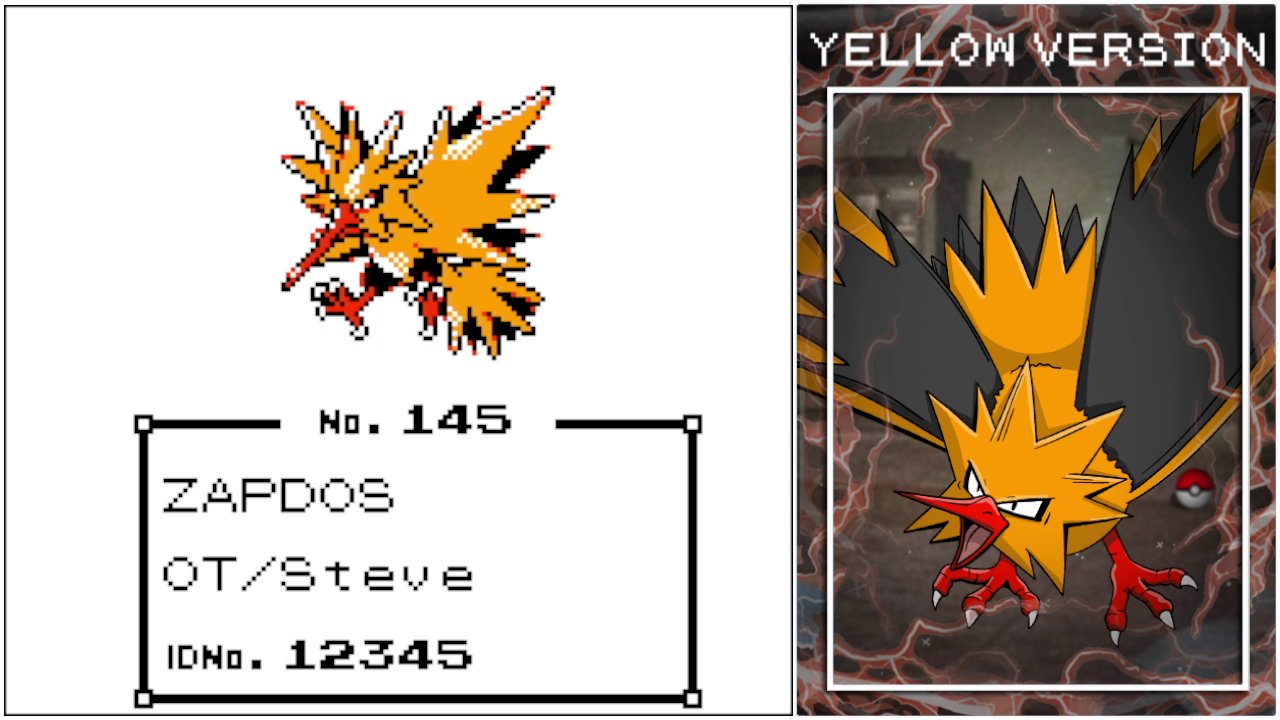 Zapdos Shiny