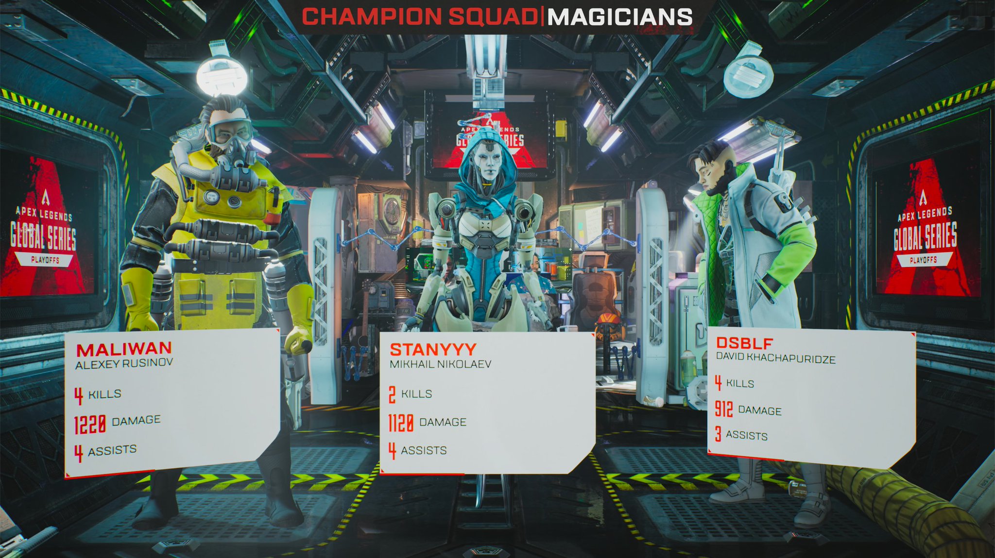 Apex Legends Esports on Twitter: "With a little magic... #Magicians take Match 7! But we're ...