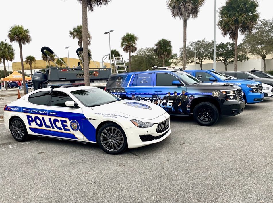 Maserati Police Car