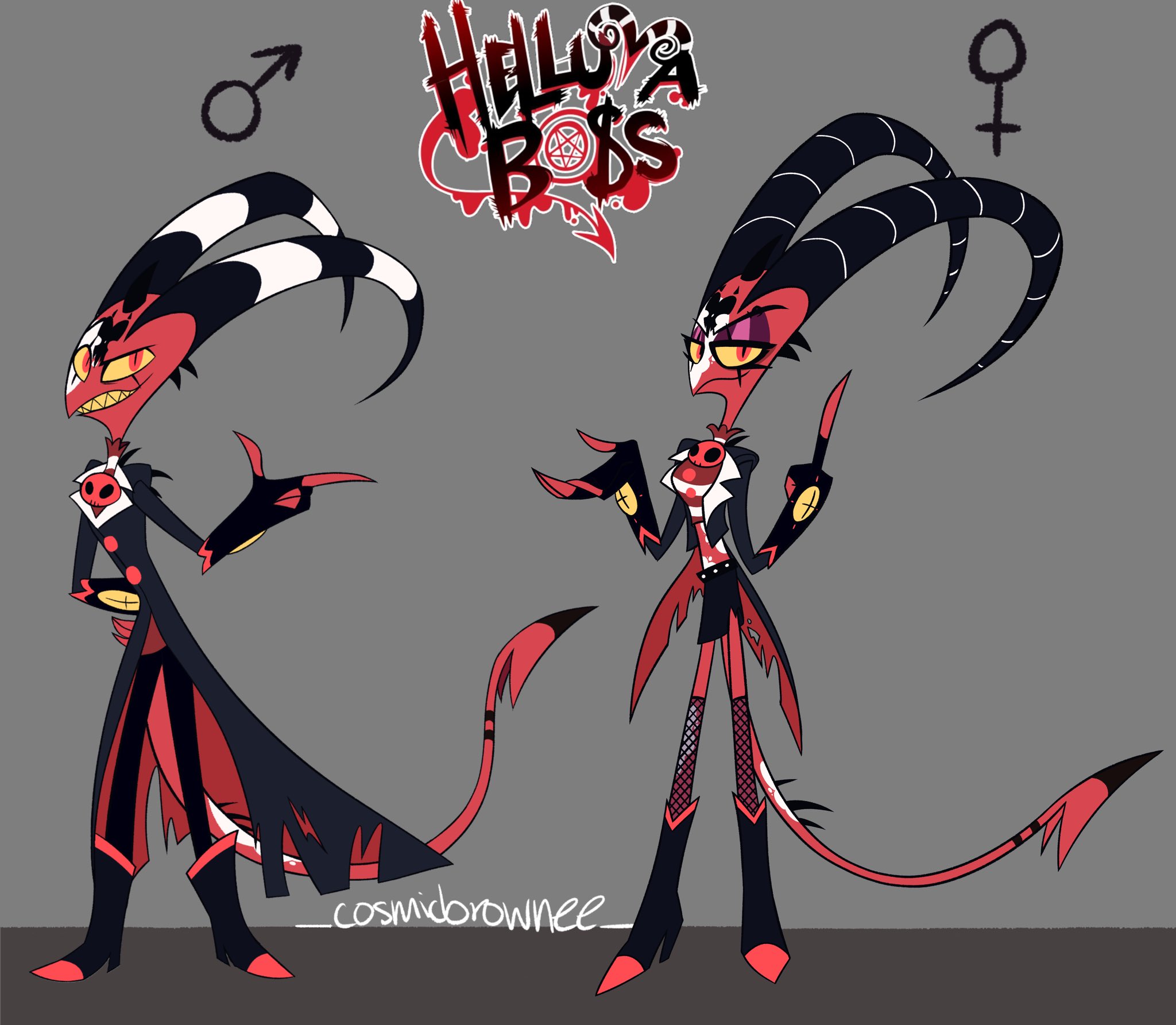 Helluva Boss Blitzo Genderbend
