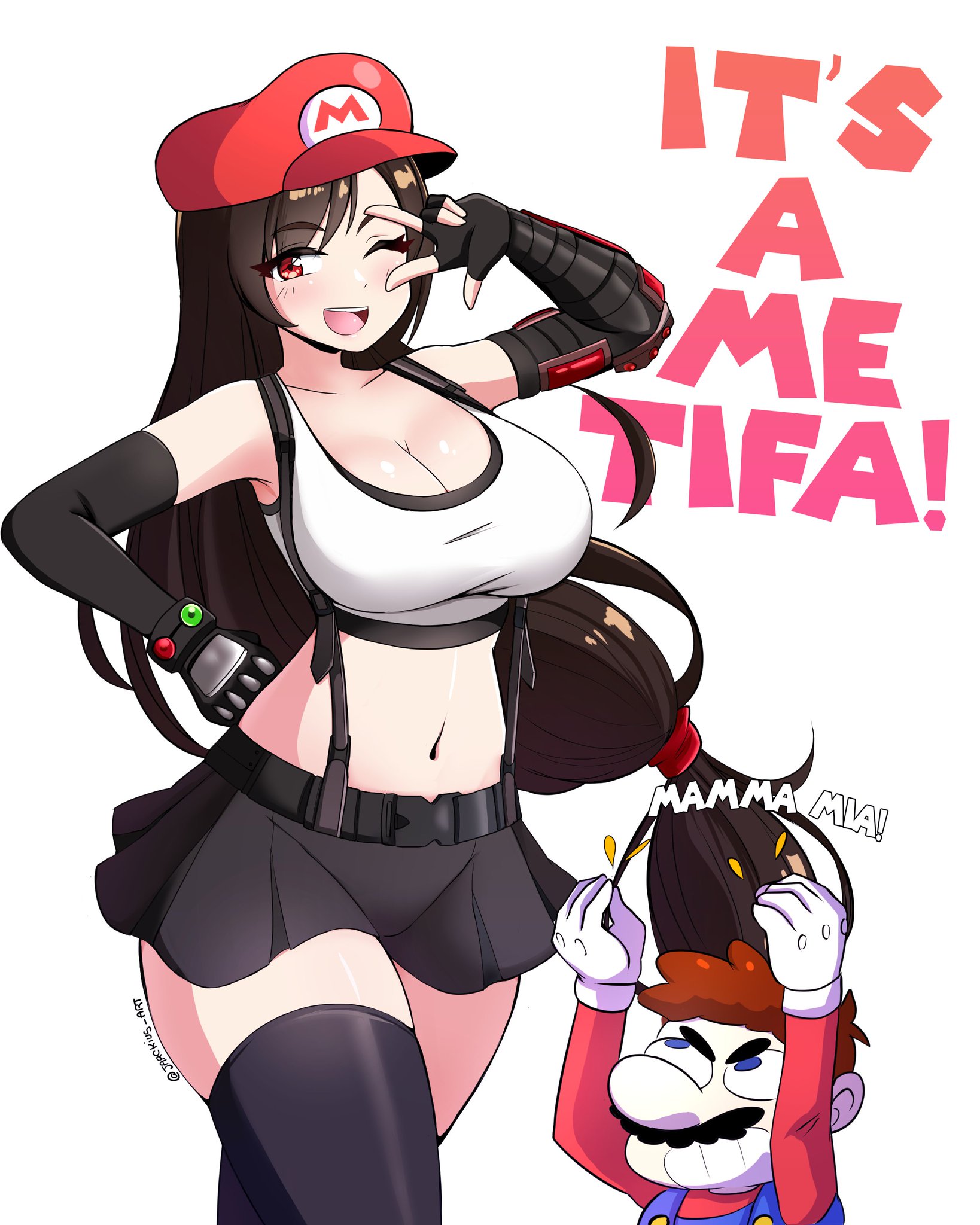 Jarckius Art on Twitter: "Italian Tifa 👀🤌 Commed by: @GusCespedes #TifaLockhart #Tifa https://t ...